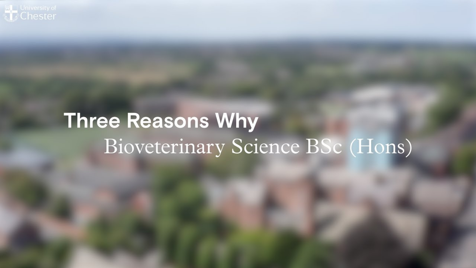 Bioveterinary Science BSc Hons | University of Chester